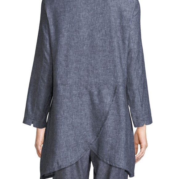 Masai | Jackets & Coats | Masai Jo Herringbone Linen Shaped Jacket ...